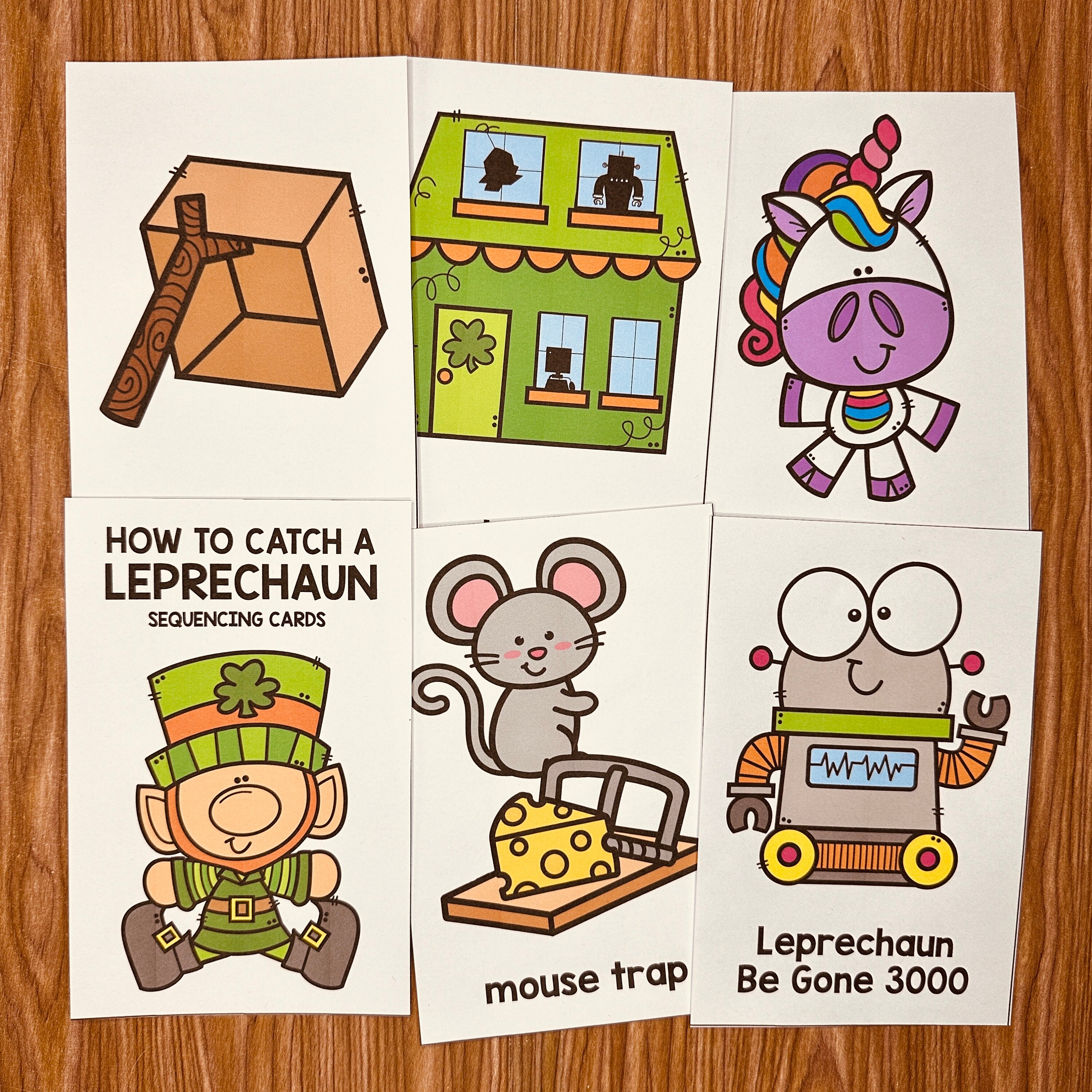 How to Catch A Leprechaun Book Companion Printables - Etsy