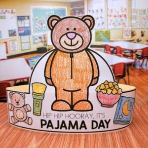 Pajama Day Winter Theme Day, Craft, Bulletin Boards, Literacy & Math ...