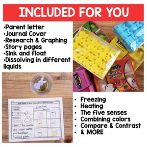 Easter Activities - Spring Marshmallow Science - Etsy