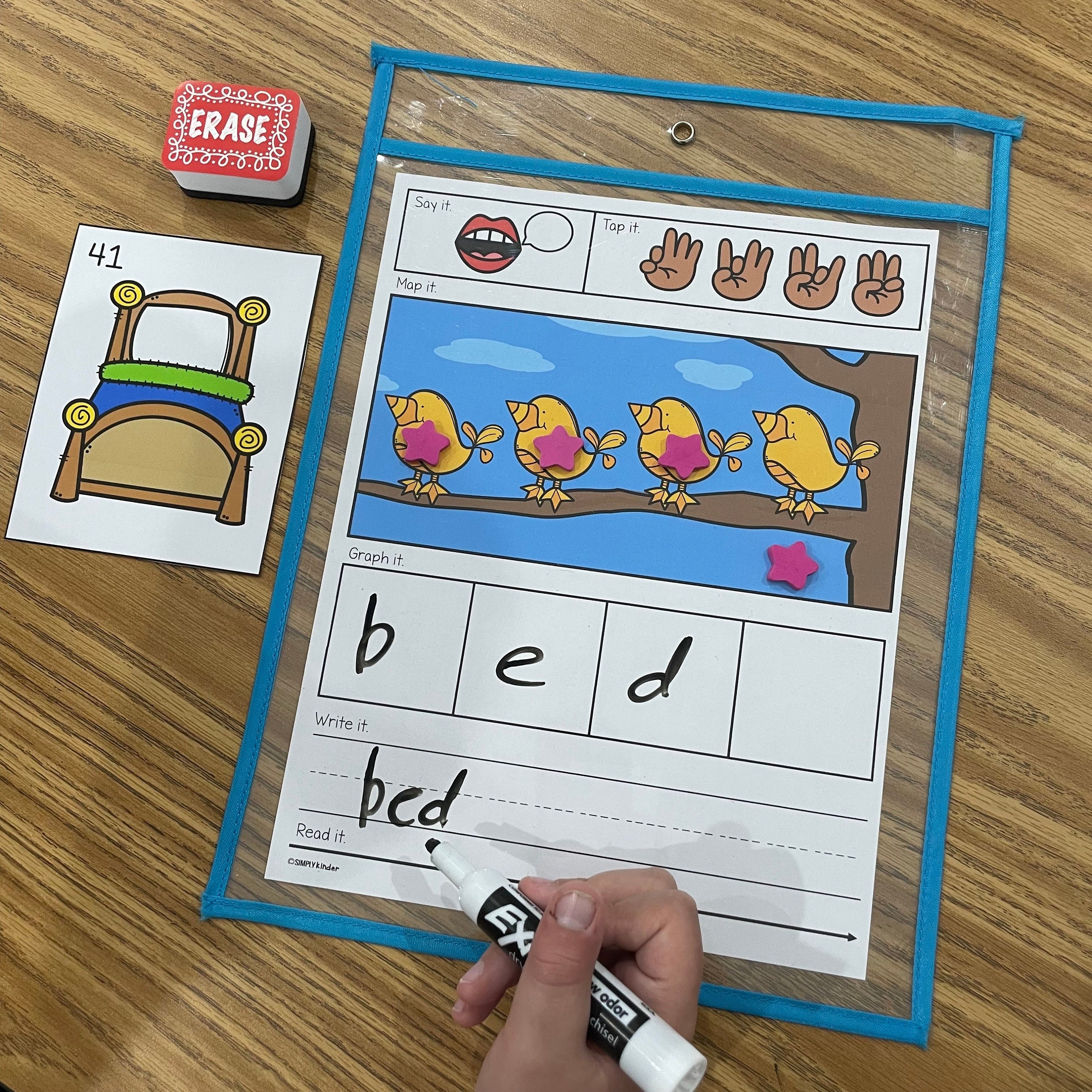 Spring Word Mapping | Orthographic Mapping | Science of Reading - Etsy