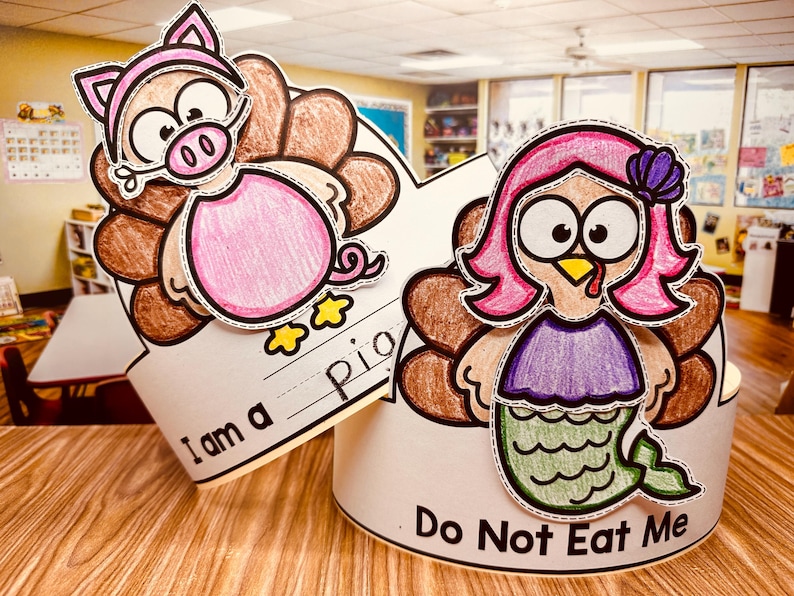 Turkey in Disguise Writing Craft, Take Home Project, Thanksgiving ...