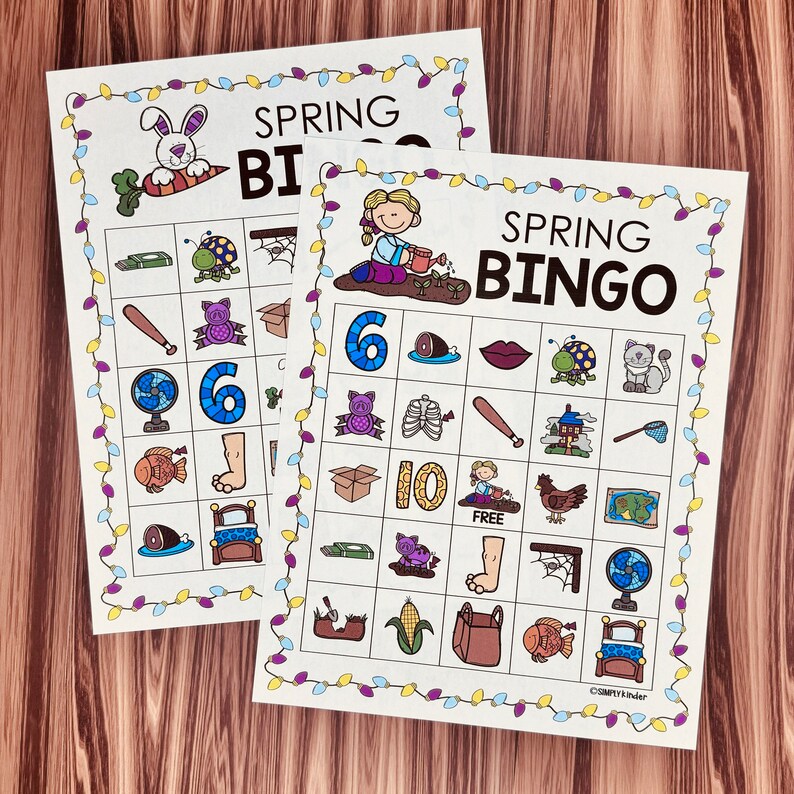 Spring Activities, Phonics Bingo, No-prep CVC Decodable Game ...