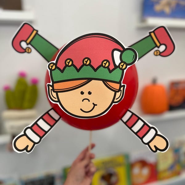 Santa Preschool Craft - Etsy