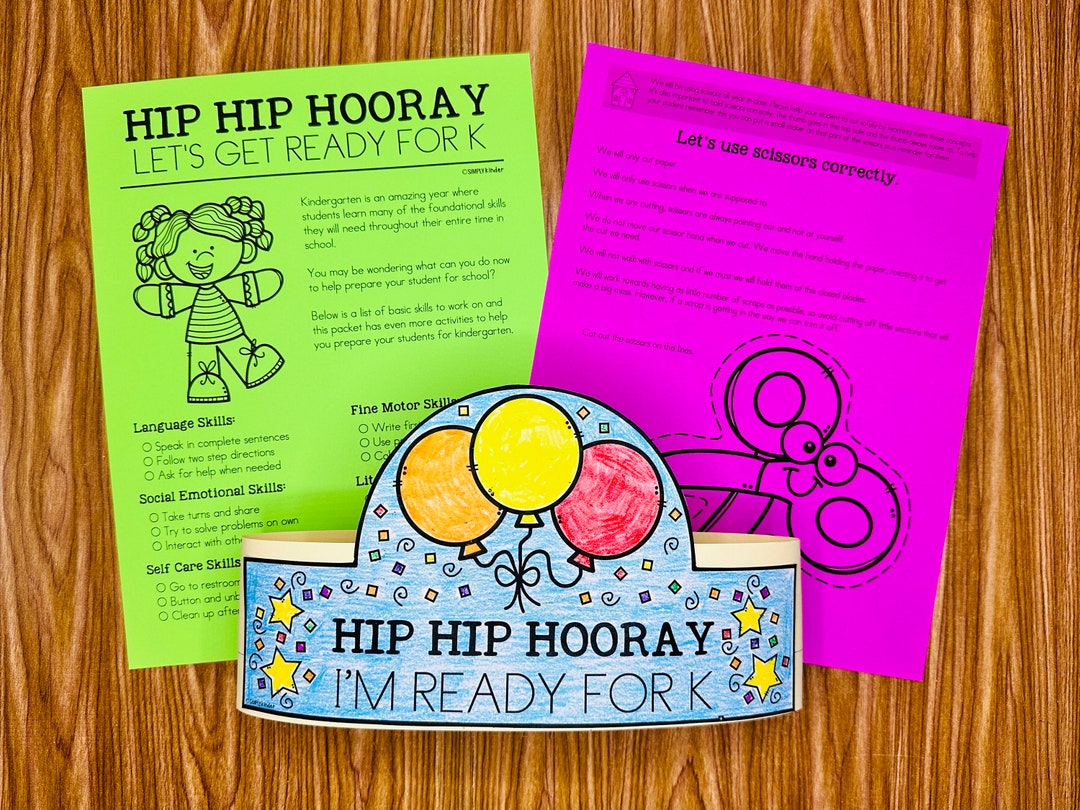 Editable Kindergarten Readiness Packet Summer Activities to Prepare ...