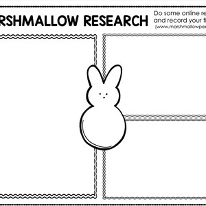 Easter Activities - Spring Marshmallow Science - Etsy