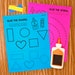 Glue Practice Worksheets & Activities - Etsy