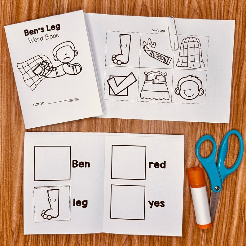 Decodable Readers, Passages, Books & Word Work, Science of Reading ...