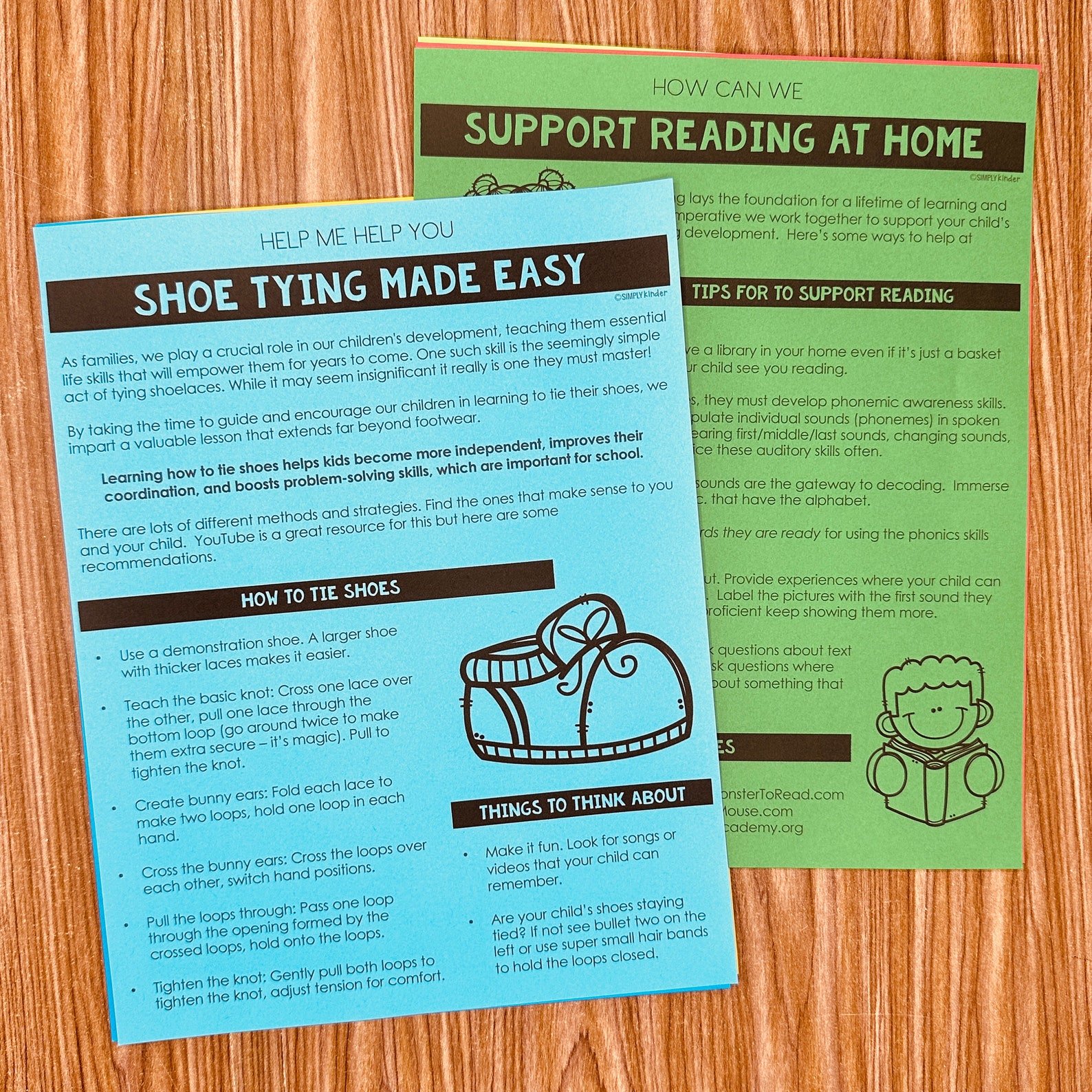 Parent Handouts, Parent Teacher Conferences Handouts for Preschool ...