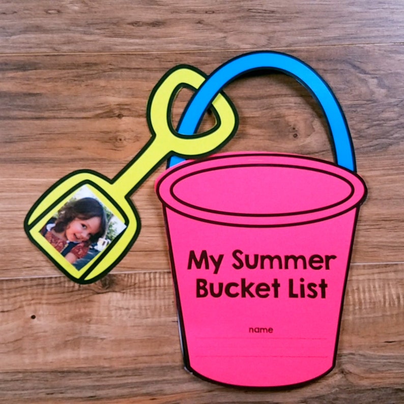Summer Bucket List Craft & Writing, End of the Year Activity for ...