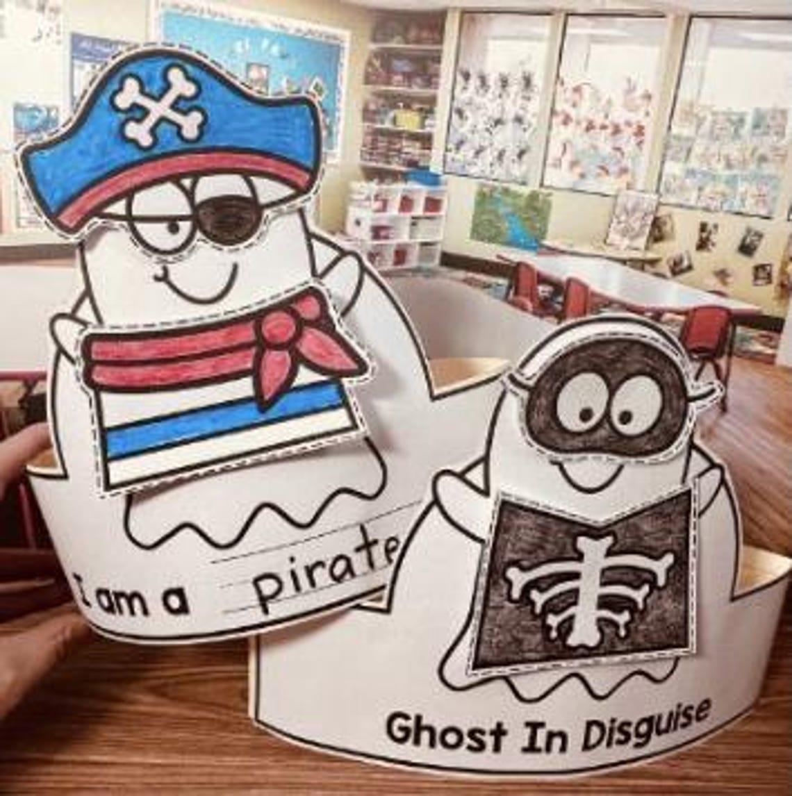 Disguise a Ghost, Ghost Craft & Bulletin Board, Halloween Activities ...