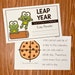 Leap Year 2024, Leap Day Reading Activities for Kindergarten and First ...