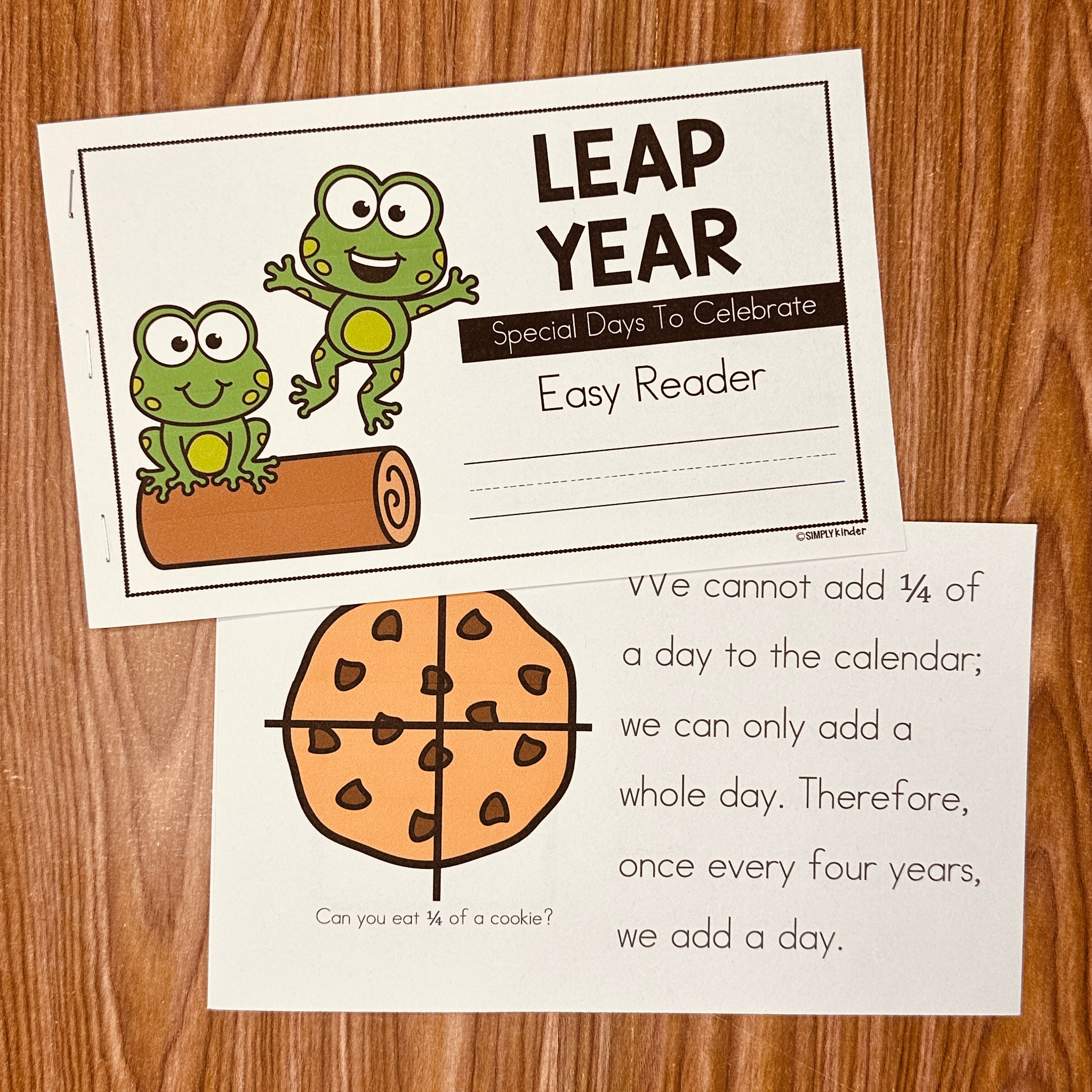 Leap Year 2024, Leap Day Reading Activities for Kindergarten and First ...
