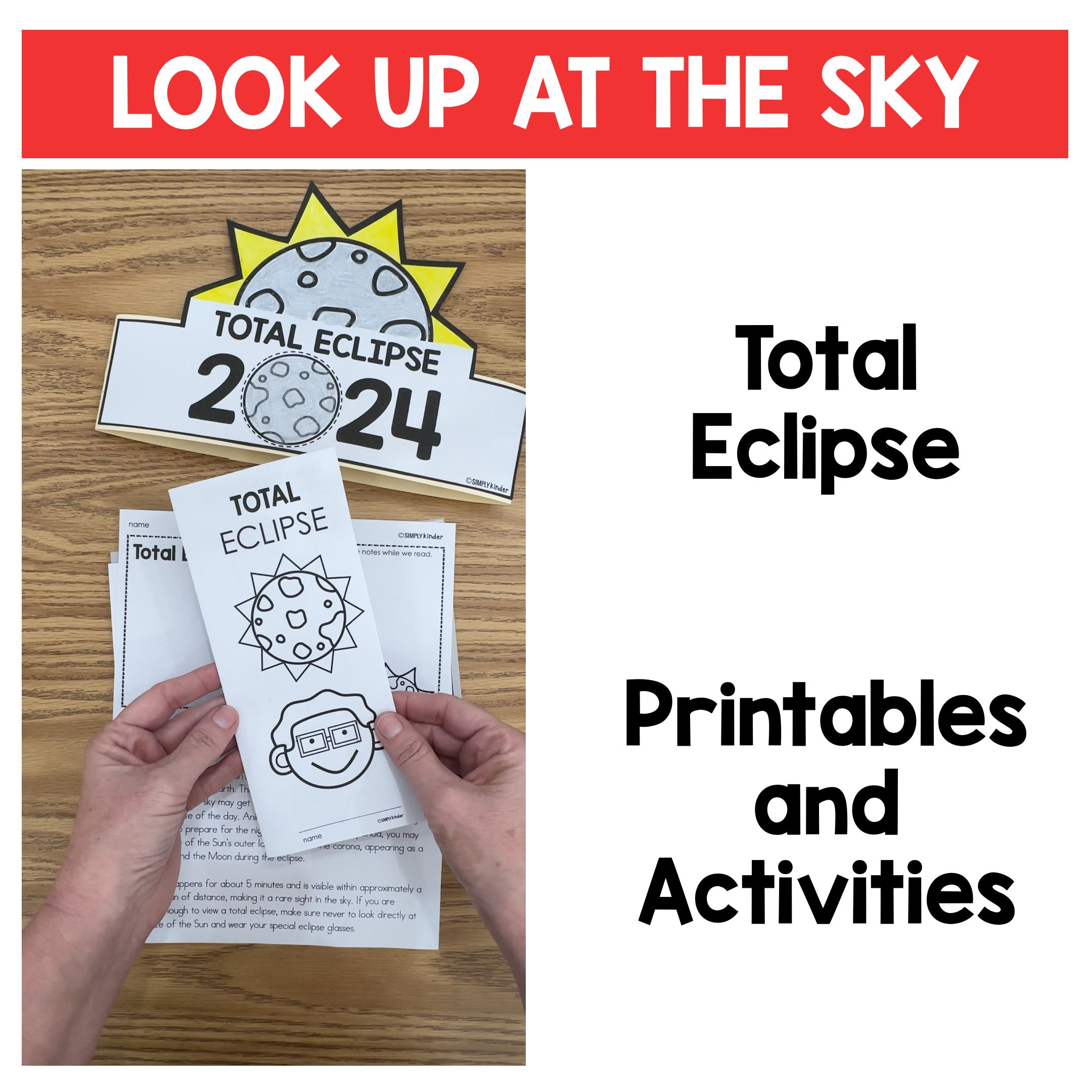 Total Eclipse Activities, Book, Hat, Brochure, & More - Etsy