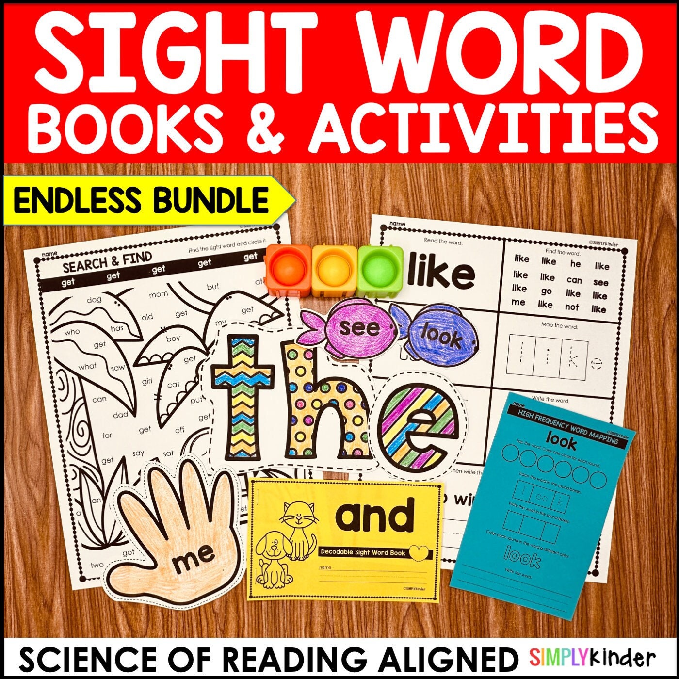 Sight Word Practice, Activities, Sentences, Games, Books, Science of ...