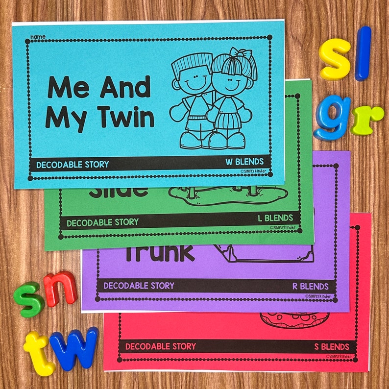 Decodable Readers, Passages, Books & Word Work, Science of Reading ...