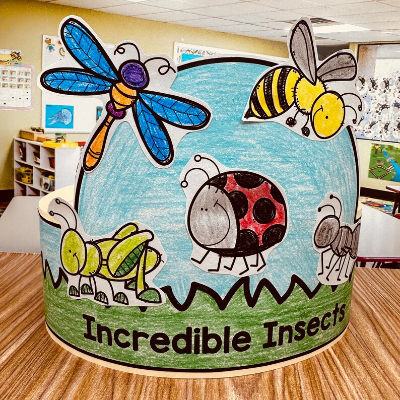 Insect and Bugs No Prep Activities for Kindergarten, Crafts, Printables ...