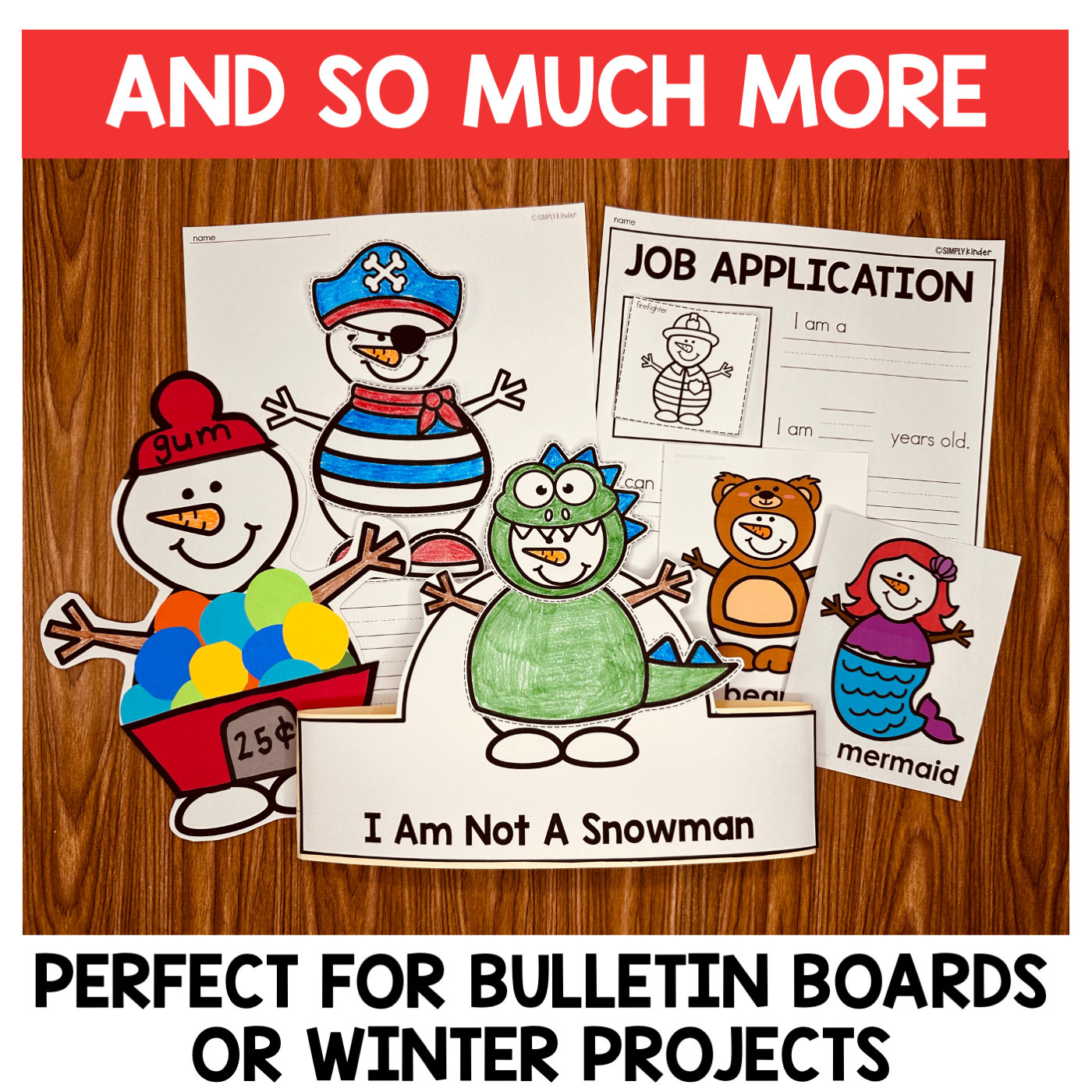 Disguise a Snowman Writing & Craft, Snowman in Disguise Project ...