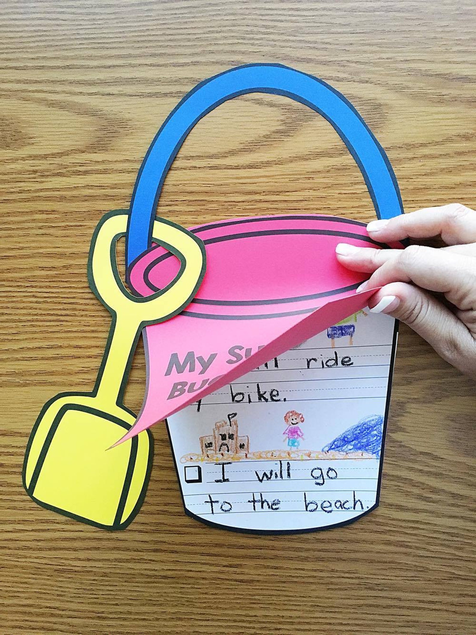 Summer Bucket List Craft & Writing, End of the Year Activity for ...