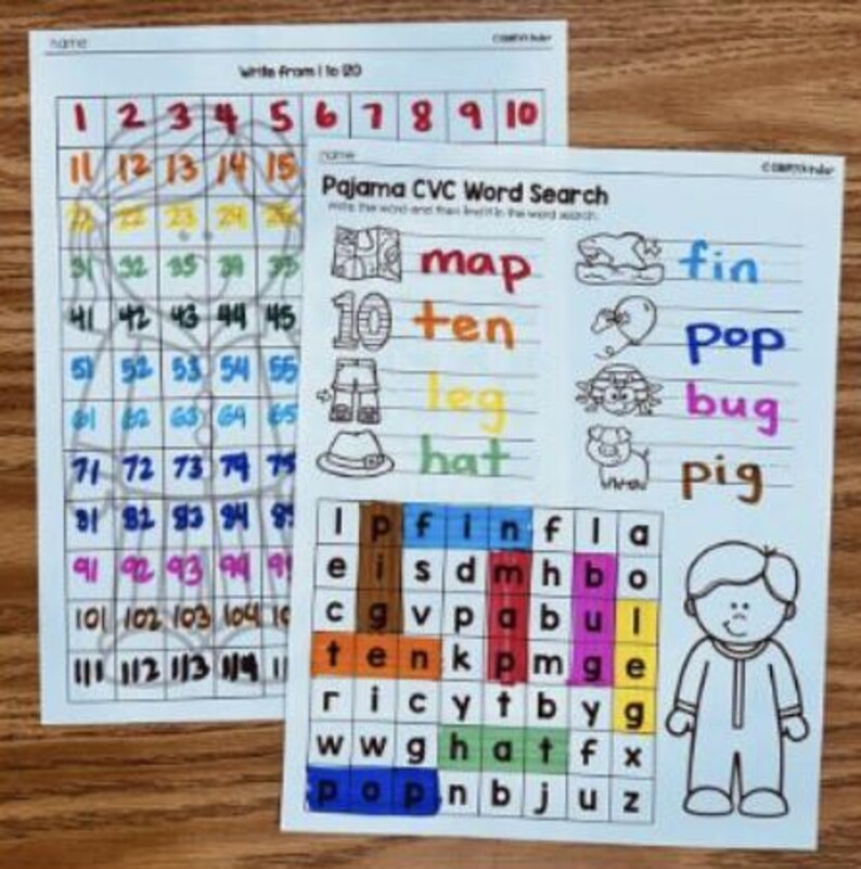 Pajama Day Winter Theme Day, Craft, Bulletin Boards, Literacy & Math ...