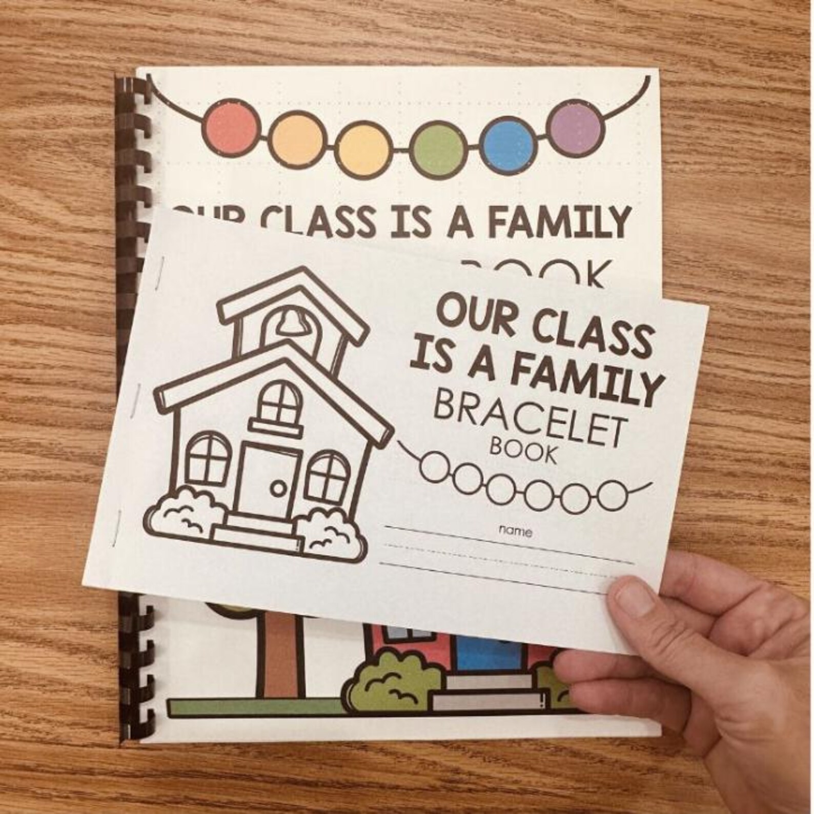 Our Class is a Family Activity, Bracelet, Bulletin Board, Craft, and ...