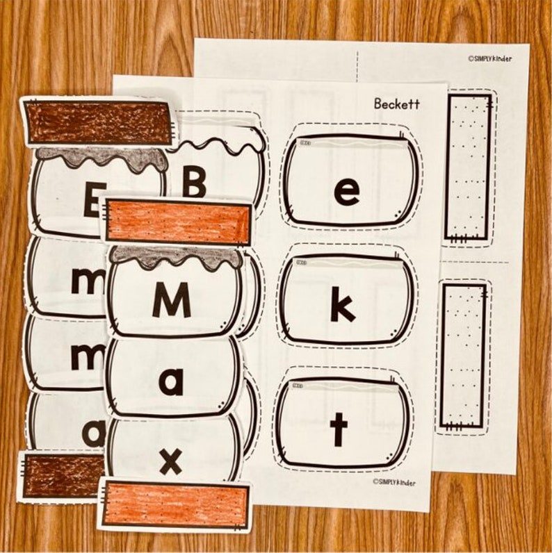 Smore Craft, Smores Editable Name Craft, End of Year Activities, Summer ...