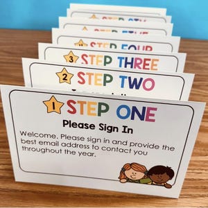 Editable Meet the Teacher Printables: Forms, Sign-in, Brochure, Note ...