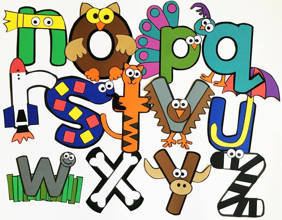 Alphabet Crafts Lowercase Letter Crafts Alphabet Activities for ...