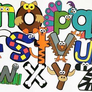Alphabet Crafts Lowercase Letter Crafts Alphabet Activities for ...