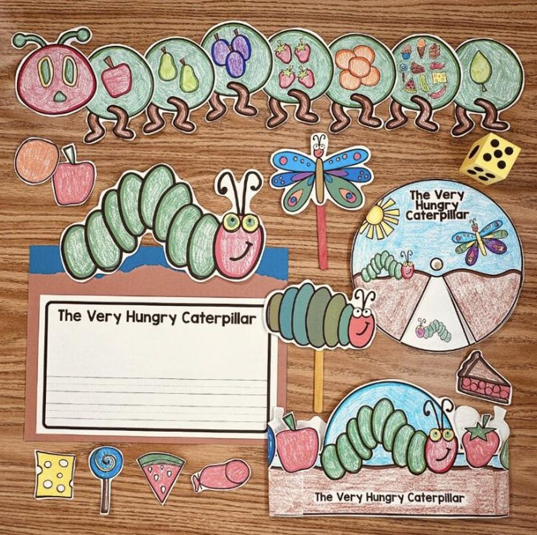 The Very Hungry Caterpillar Activities, Sequencing, Crafts, Food for ...