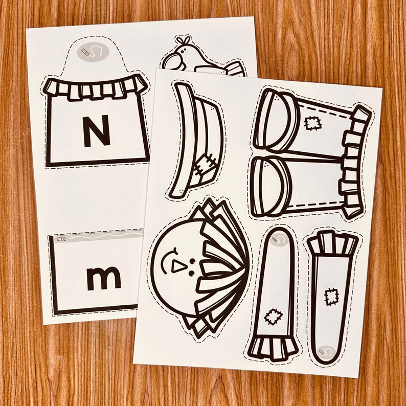 Scarecrow Editable Name Activity & Craft for Fall Bulletin Boards and ...