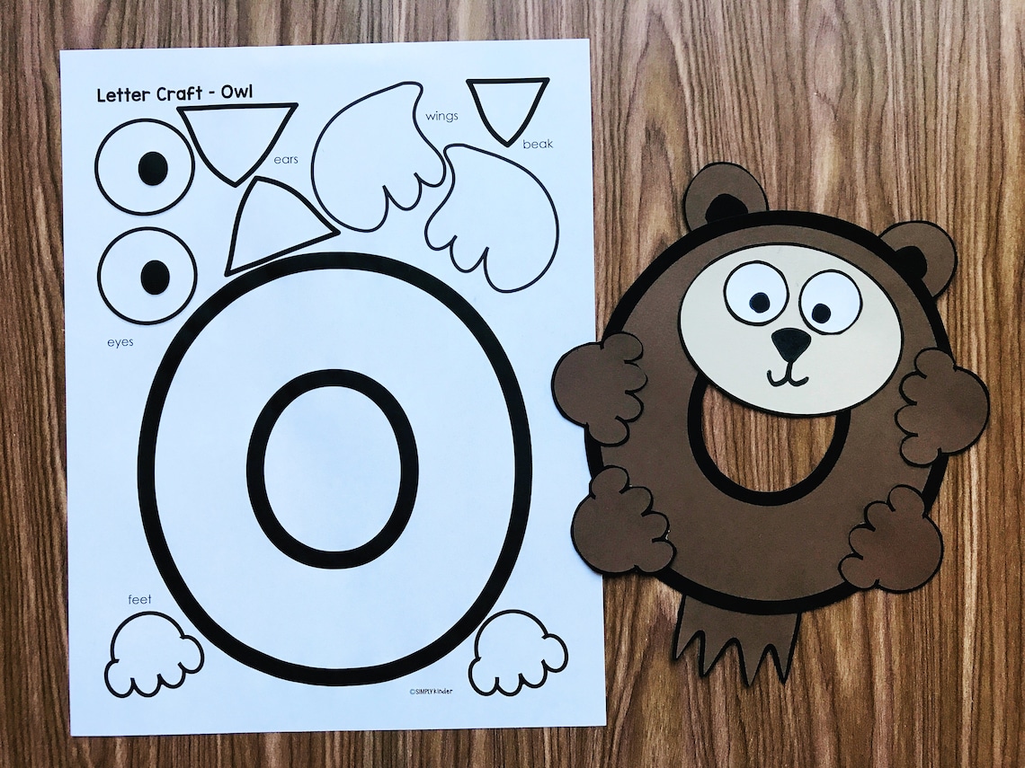 Alphabet Crafts Lowercase Letter Crafts Alphabet Activities for ...