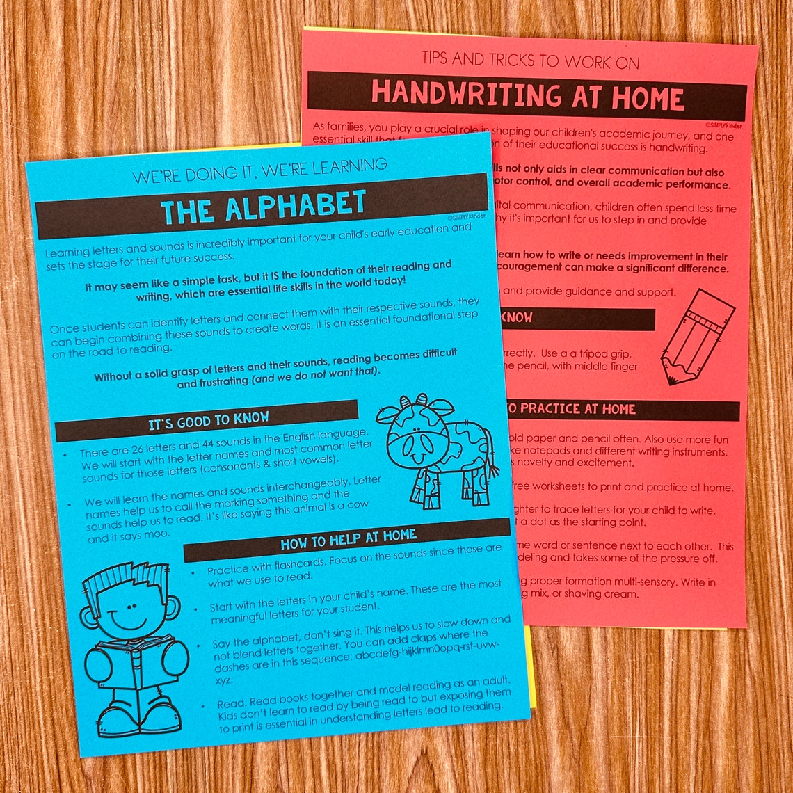 Parent Handouts, Parent Teacher Conferences Handouts for Preschool ...