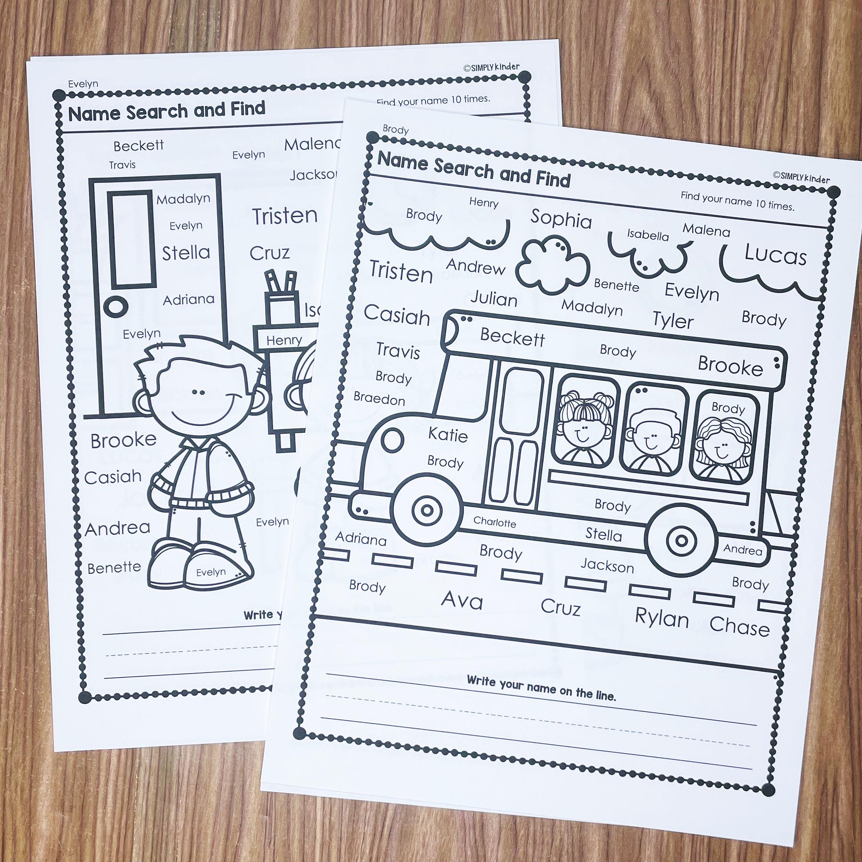 Name Tracing Editable Practice, Editable Name Writing Practice for ...