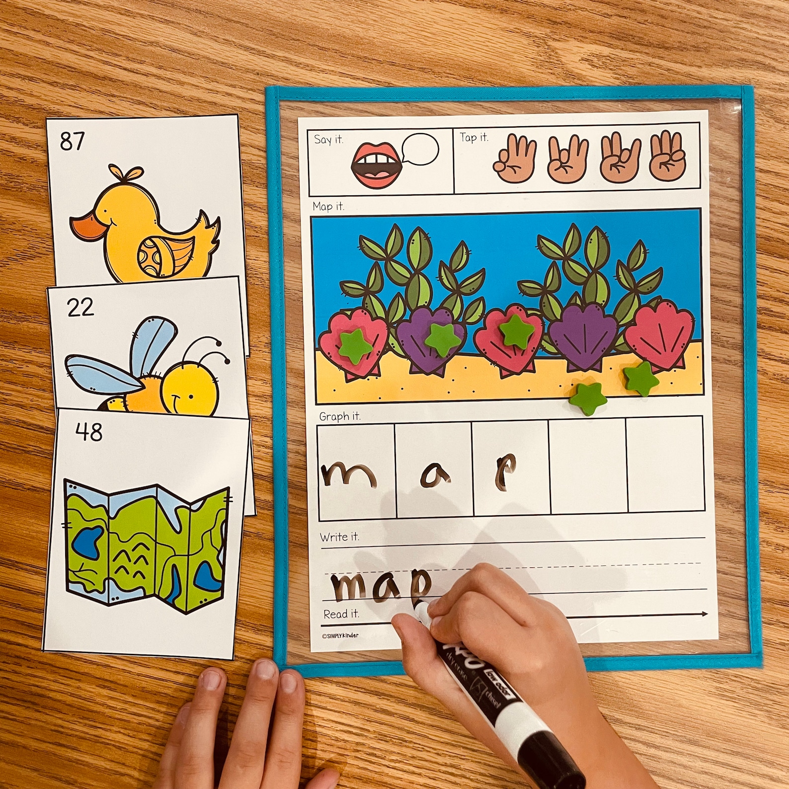 Summer Word Mapping | Orthographic Mapping | Science of Reading - Etsy