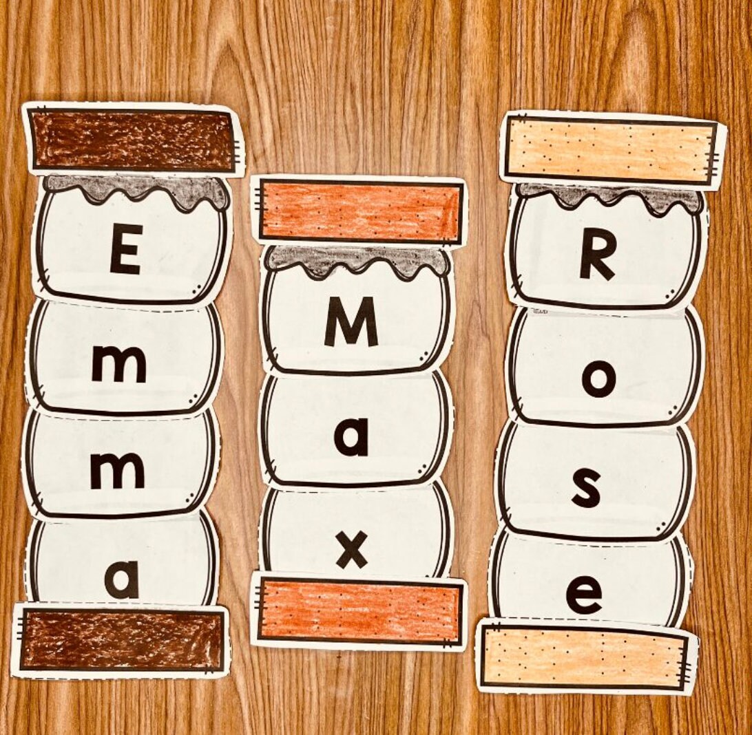 Smore Craft, Smores Editable Name Craft, End of Year Activities, Summer ...