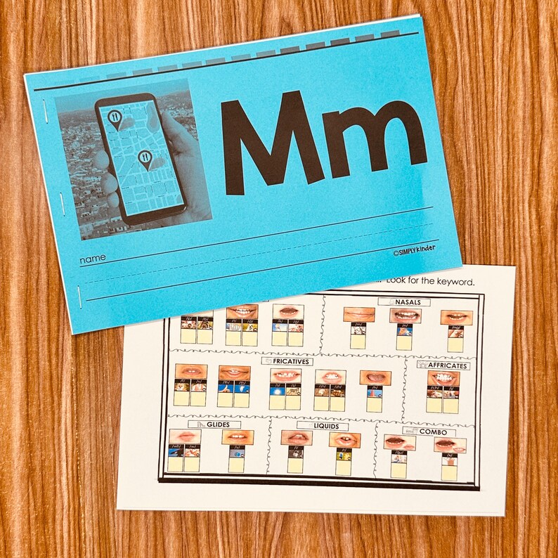 Sor Aligned Alphabet and Sound Books for Teaching - Etsy