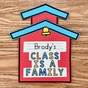 Our Class is a Family Activity, Bracelet, Bulletin Board, Craft, and ...