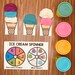 Ice Cream Day Themed Activities, End of the Year: Crafts, Hats - Etsy