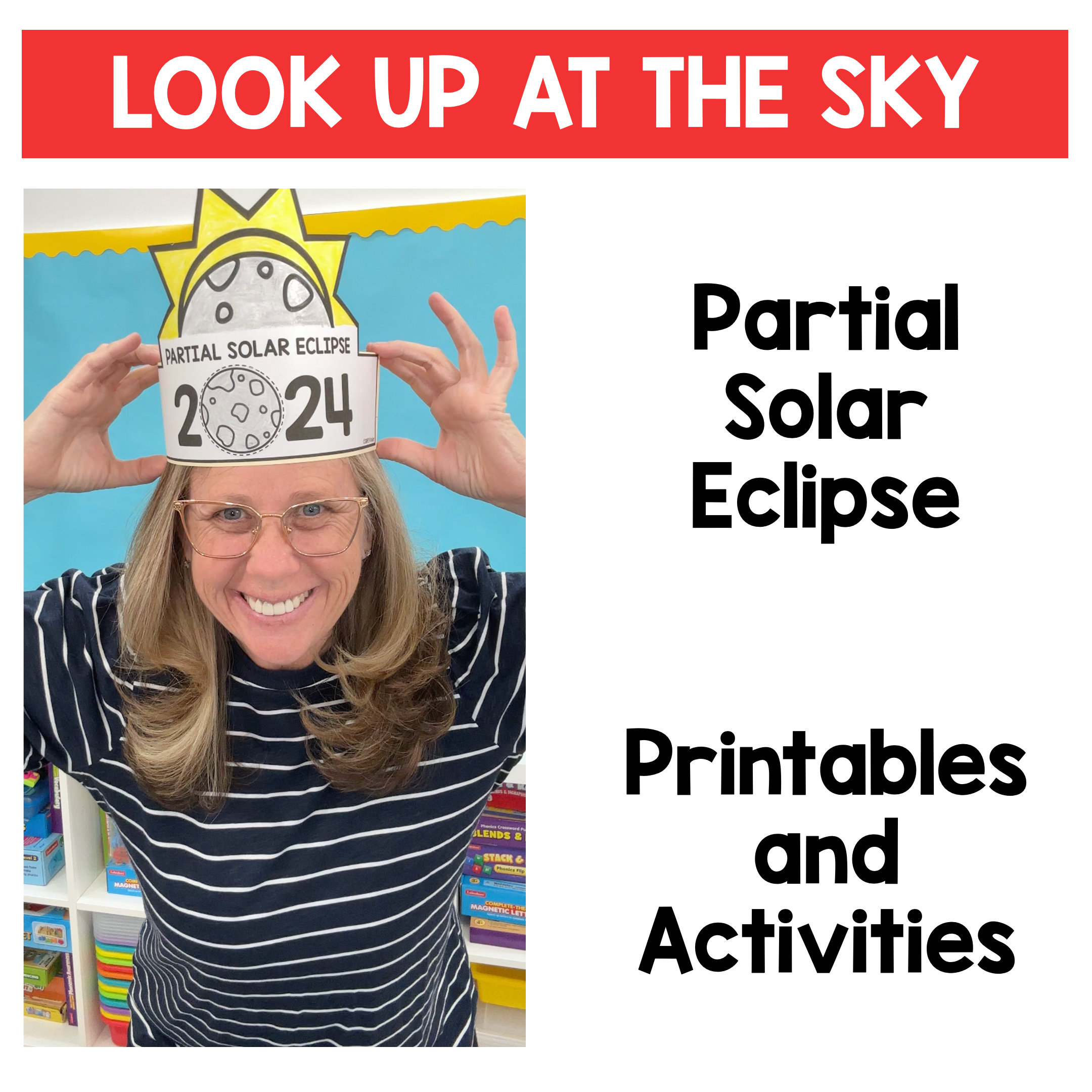 Partial Eclipse Activities, Book, Hat, Brochure, & More - Etsy
