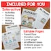 Editable Alphabet Countdown to Summer, Memory Book, End of the Year ...