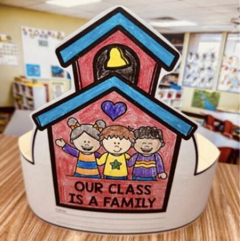 Our Class is a Family Activity, Bracelet, Bulletin Board, Craft, and ...