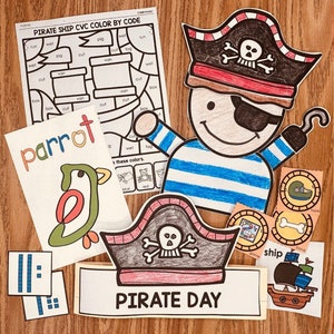 Pirate Day End of the Year Activity Pack - Etsy