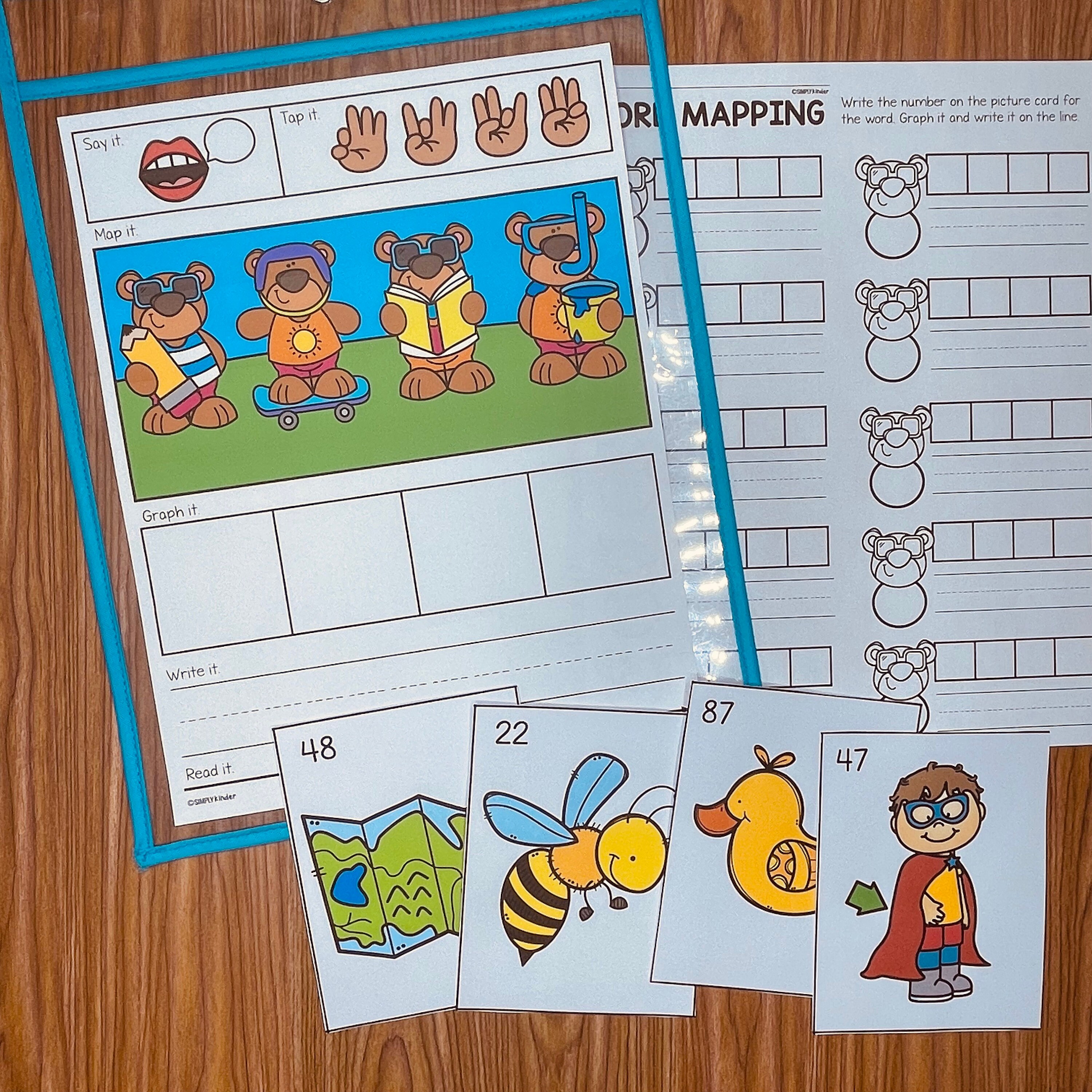 Summer Word Mapping | Orthographic Mapping | Science of Reading - Etsy