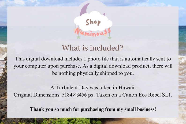 A Turbulent Day in Hawaii | Digital Download Photography | Ready to ...