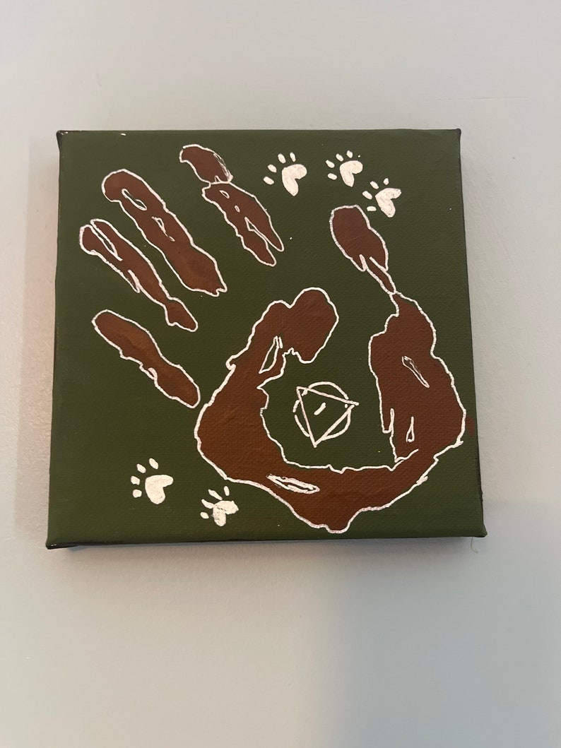 Therian Hand and Paw Paintings - Etsy