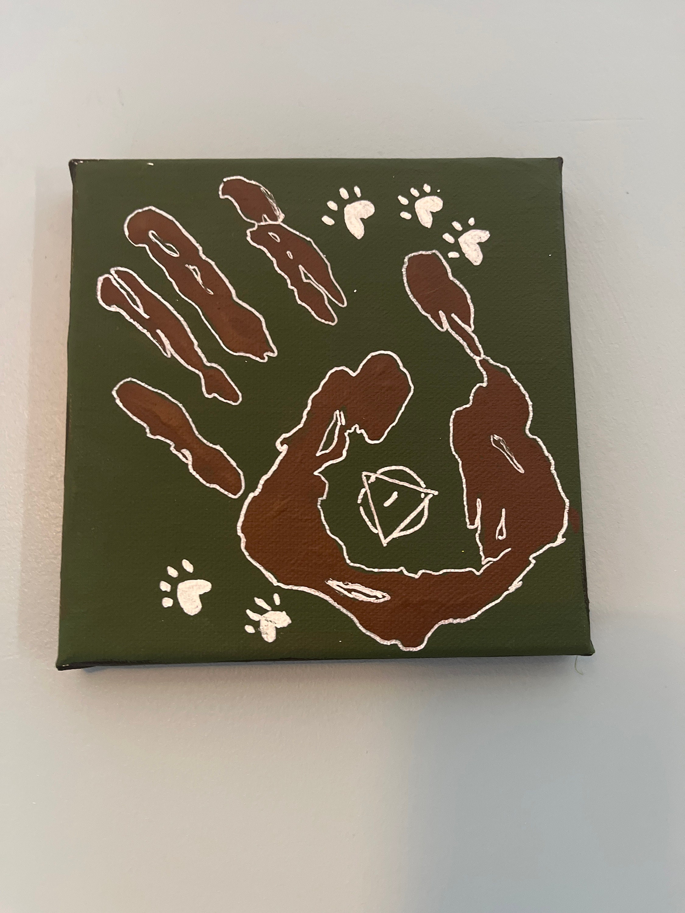 Therian Hand and Paw Paintings - Etsy