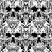 500+ Skull Seamless Patterns, Seamless Digital Papers, Seamless ...