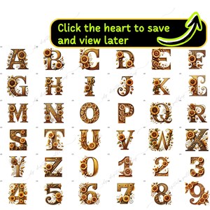 180 Sunflower Alphabets & Numbers, Sunflower Letters, Inflatable ...