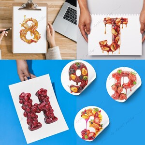 288 Jam Alphabet Bundle, Jam Letters, Jam PNG, Cute Alphabet Clipart ...
