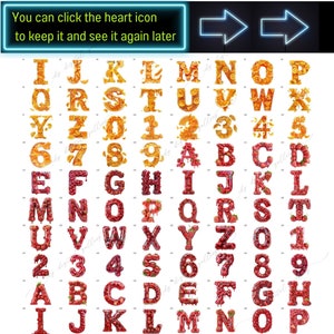 288 Jam Alphabet Bundle, Jam Letters, Jam PNG, Cute Alphabet Clipart ...